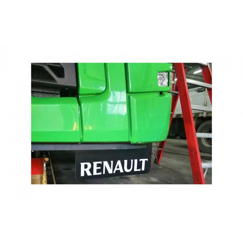 Beugelset compleet met spatlappen ZWART Renault T