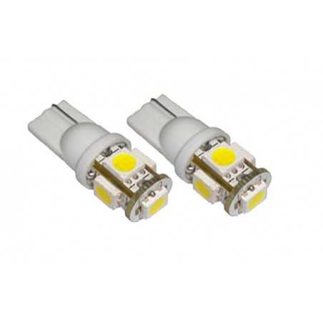 T10 5 smd led's 10-30v